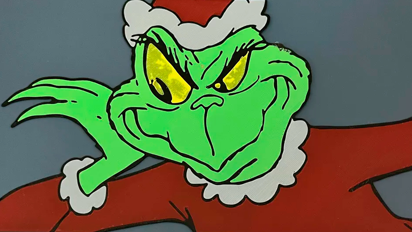 Manualidades Y Plantillas Del Grinch Molde De La Mano Del Grinch